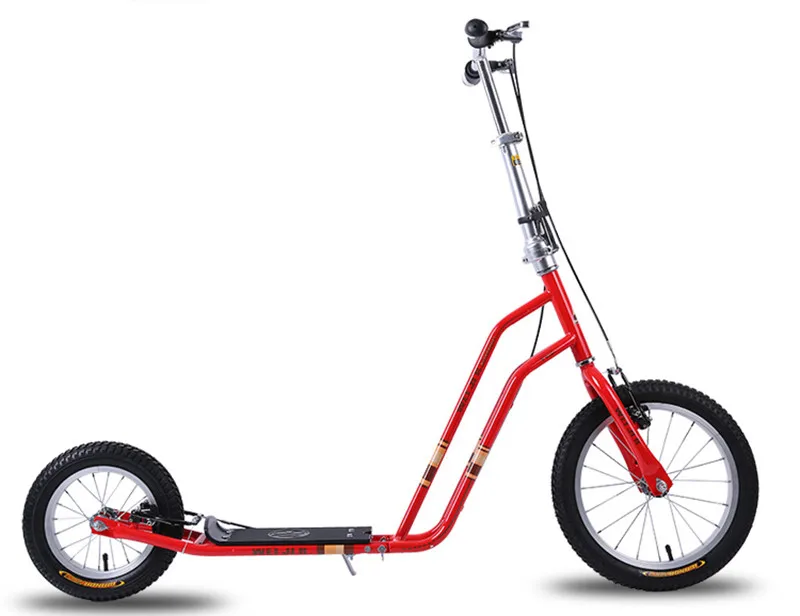Big Air Wheel Scooter Adjustable Height Foldable Bike Adult Outdoor ...
