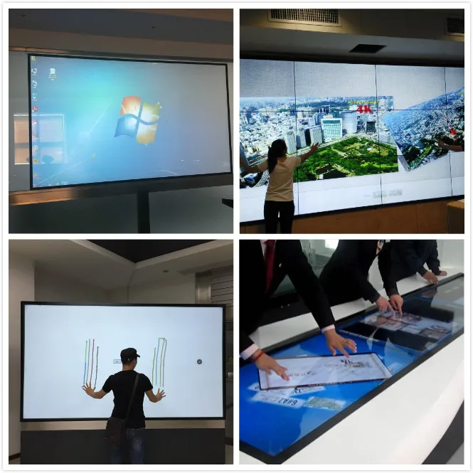 82" 20 Touches Transparent Interactive Touch Foil Film, Flexible Touch ...