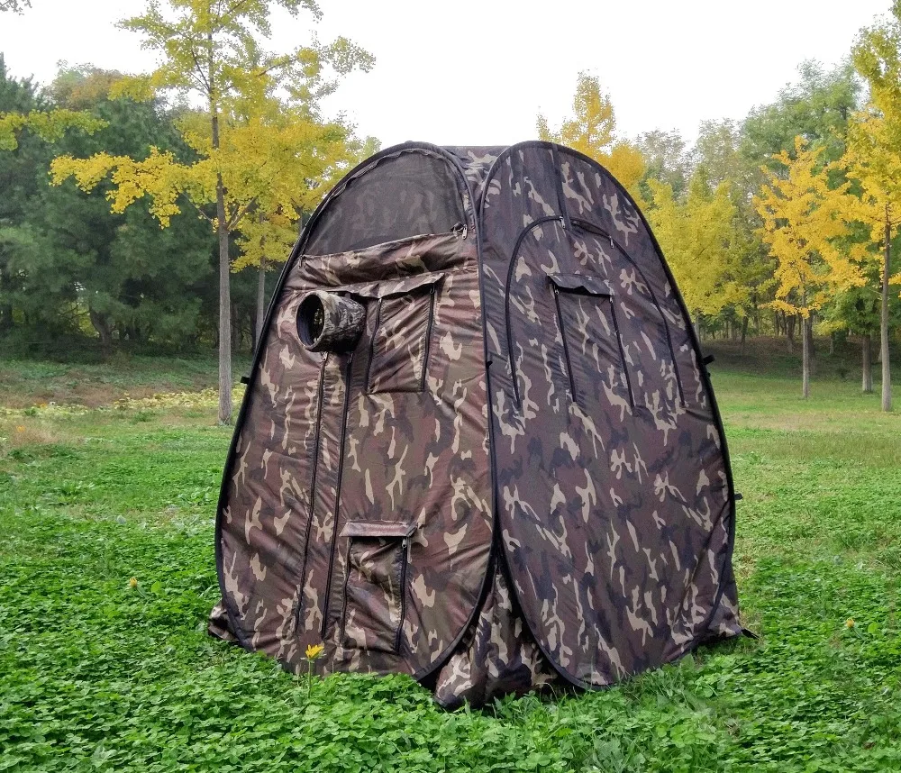 Single hide!Portable Privacy outdoor watching Pop Up Tent Camouflage/UV ...