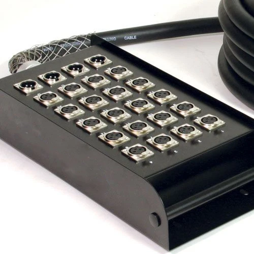 High-quality-Snake-cable-160Ft-50-meter-24-Channel-XLR-20-Sends-4-Retur ...