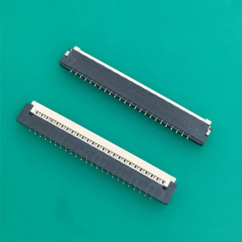 5pcs FFC FPC Connector 1.0 pitch 24p Flip Under Cover Thin Section 6915 ...