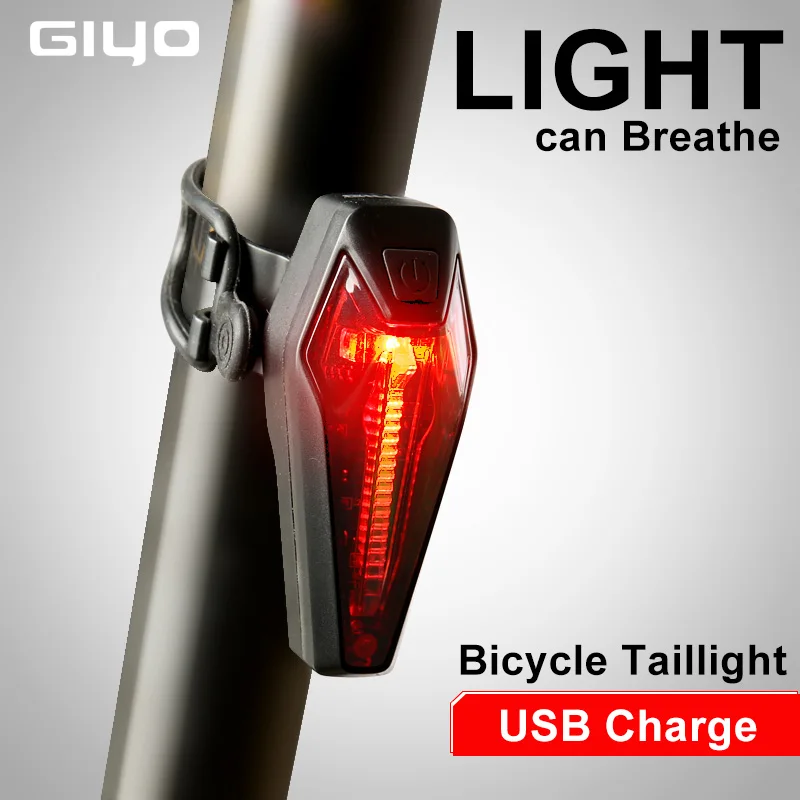 Bicycle Light Rechargeable Bike Tail Light MTB Mountain cycling Warning ...