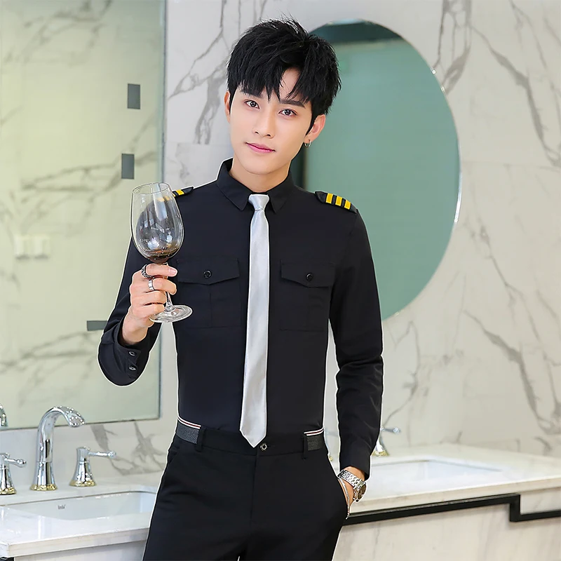Airline Pilot Uniform Shirts