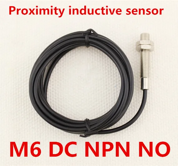 cylinder flush type M6 DC6-36v PNP NO normally open proximity inductive ...