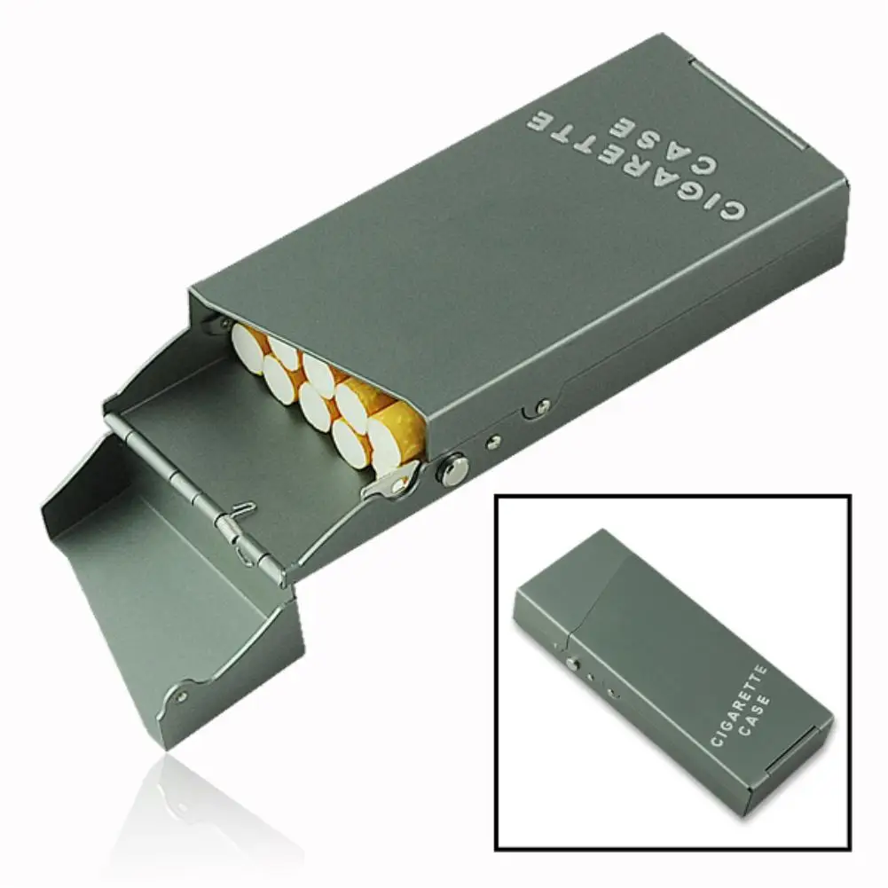 5 Colors Ladies Aluminum Cigarette Cigar Tobacco Case Holder Box Vogue ...