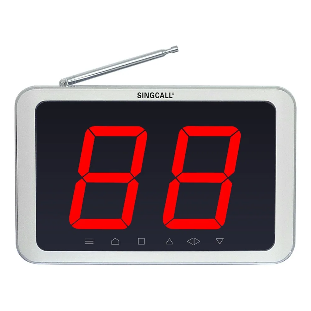 Singcall Wireless Paging System,display Unit, Call Waiter Monitor For ...