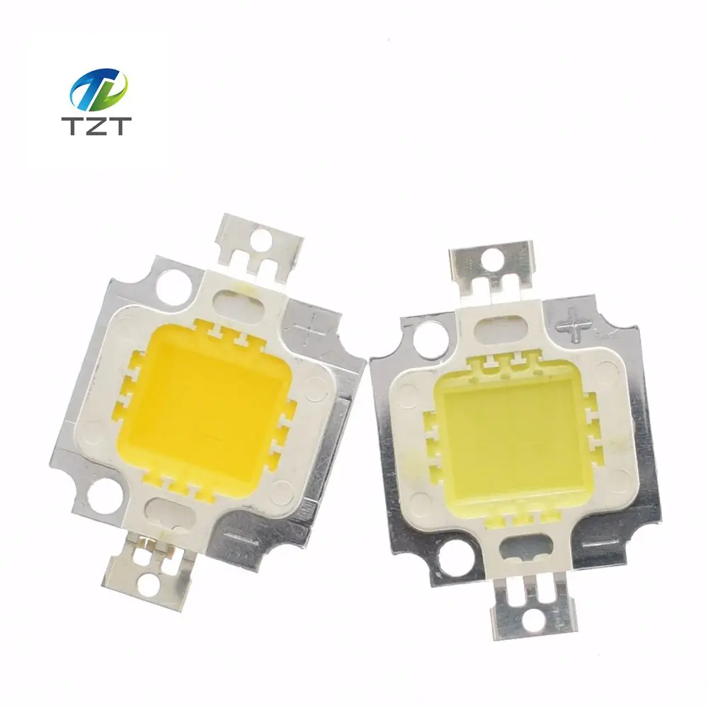 100pcs/lot 10W LED Chip Bulb 10w led 900lm Lamp Light White High Power ...