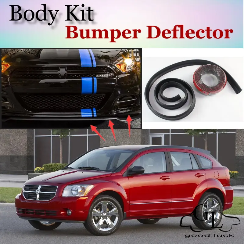 Bumper Lip Deflector Lips For Dodge Caliber Front Spoiler Skirt For Tg ...