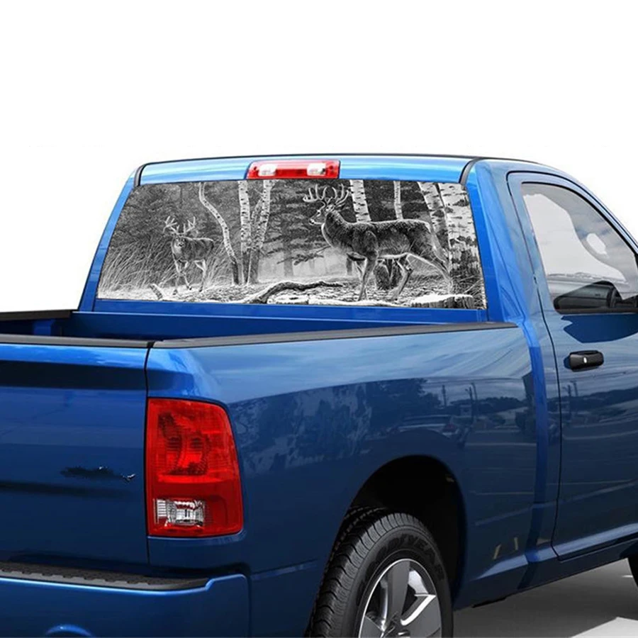 Chevy Truck Rear Window Decals
