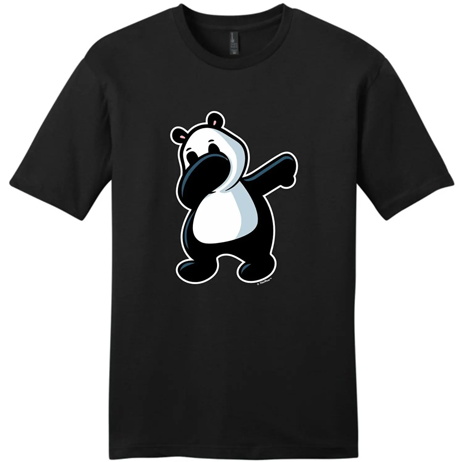 Dabbing Panda Bear Funny Dabbing Meme Young Mens T Shirt| | - AliExpress
