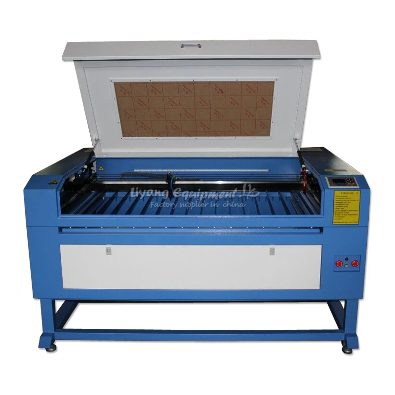 LY 130W Co2 USB Laser Cutting Machine 1290 PRO With DSP System Chiller ...