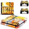 Naruto Uchiha Sasuke PS4 Skin Sticker for Sony Playstation 4 Console ...