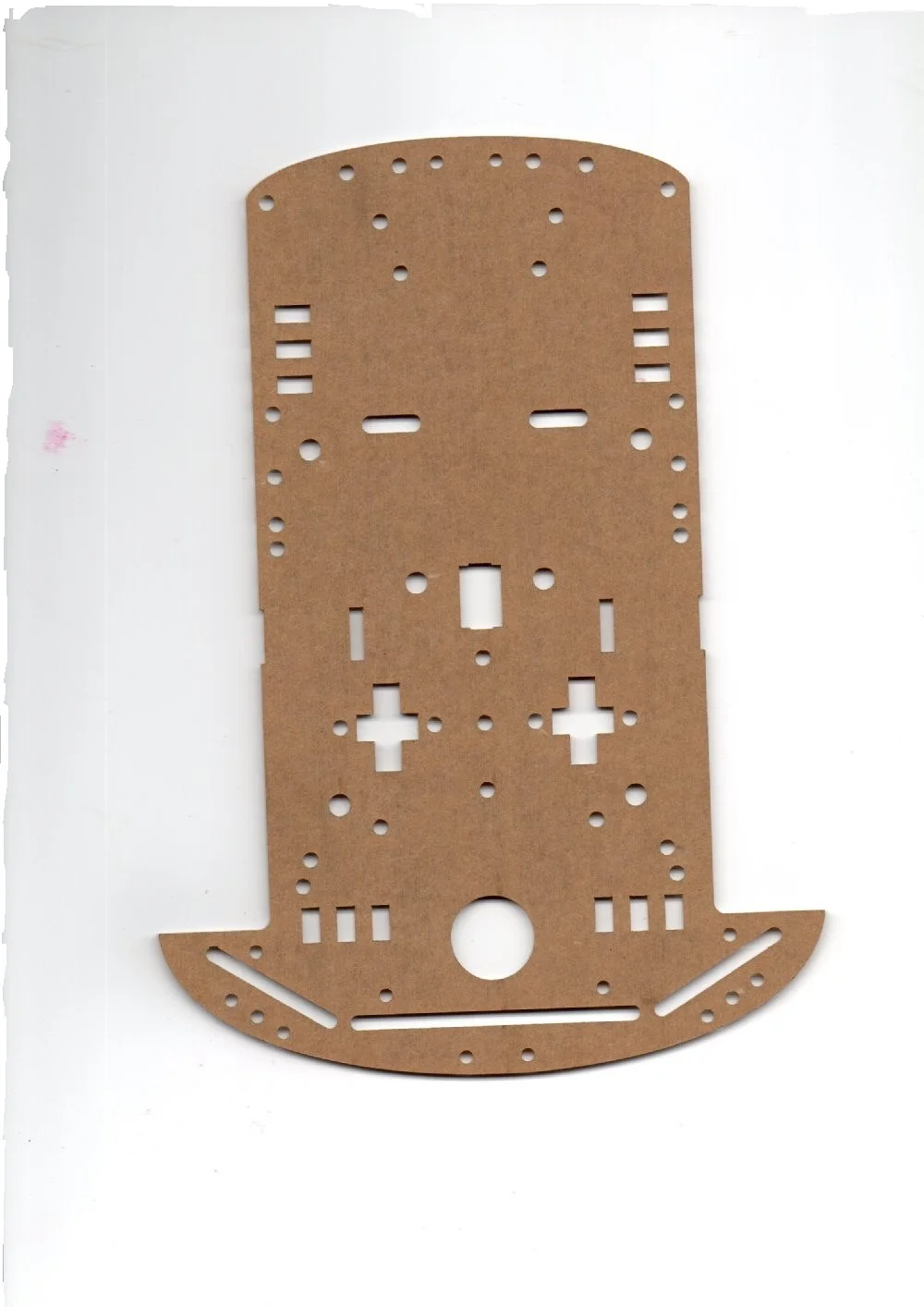 Diy Acrylic Plate Panel For 2wd Smart Car Chassis Part Accessory Diy ...