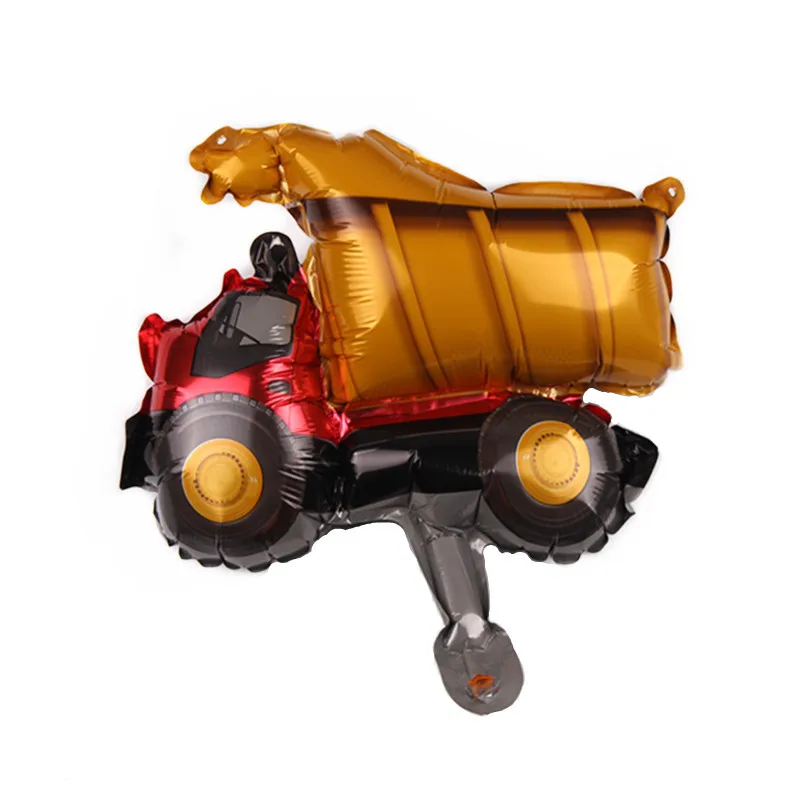 5 шт. Мини мультфильм автомобиль фольги воздушный шар автомобиль и ...