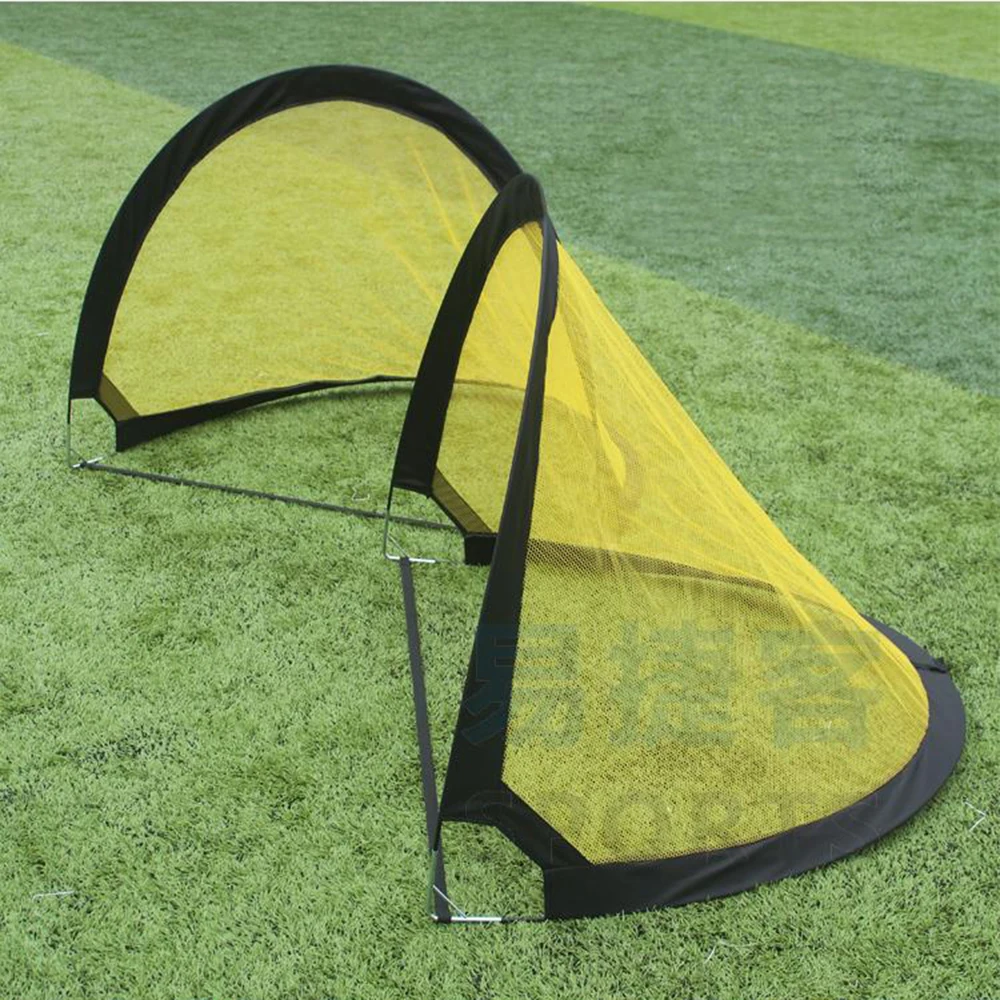 2pcs Kids Children Football Gate Soccer Training Net Goal Gate Portable ...