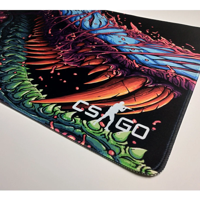 MaiYaCa The most fire Hyper beast CS GO Mouse Pad pad Overlock Edge Big ...