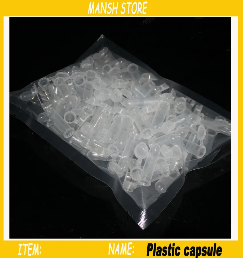 Plastic-Clear-Empty-Capsule-For-Powder-Pill-Capsules-Refillable-Mini ...