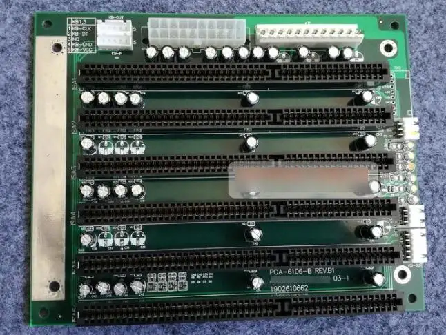 PCA-6106-B New IPC 6*ISA PCA-6106 ISA Bus Slot Industrial passive ...