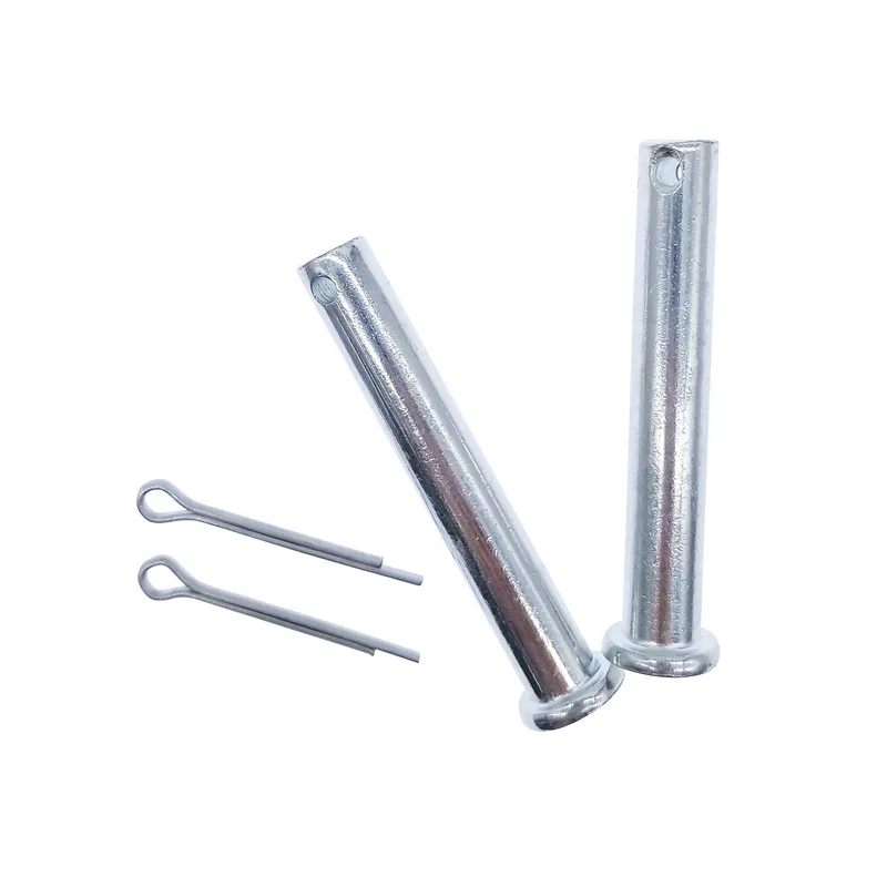 A Pair M10 Pins Flat Head Round Clevis Fastener for Linear Actuator ...