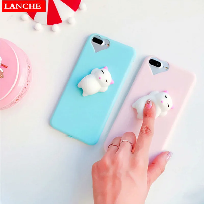 LANCHE Squishy Mobile Phone Case for iPhone 6s 6 6 Plus 7 7 Plus Case ...