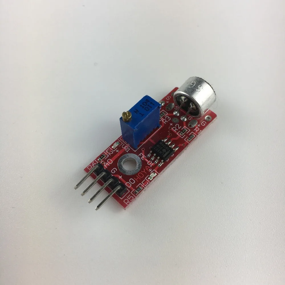 KY-037 New 4pin Voice Sound Detection Sensor Module Microphone ...