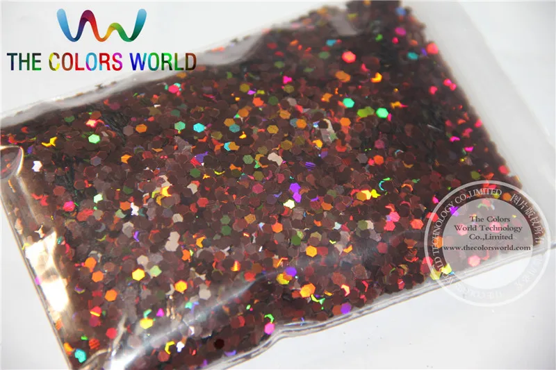 2mm Holographic Coffee Color Glitter Sprinkling Sequins For Nail Art ...