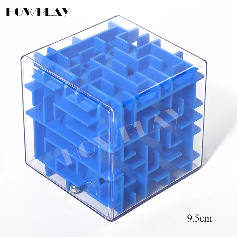 Metal Learning Puzzle Metal 3d Maze Cube Metal Toy Game, 51% OFF
