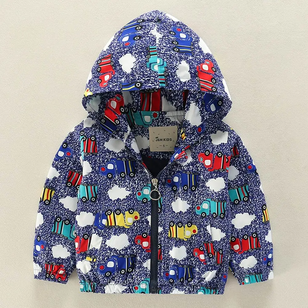 70 125cm High Quality Hooded jacket Windbreake Spring Children Coat ...