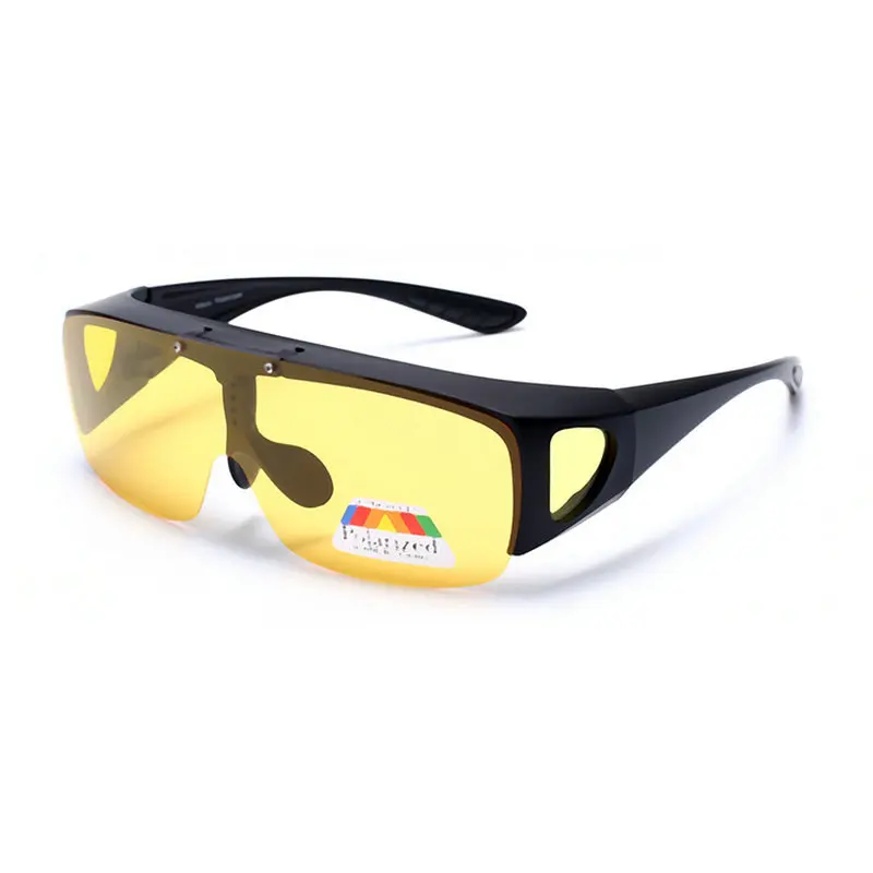 New Men Fit Over Wrap Around Glasses Goggles Graduated Polarized Night ...