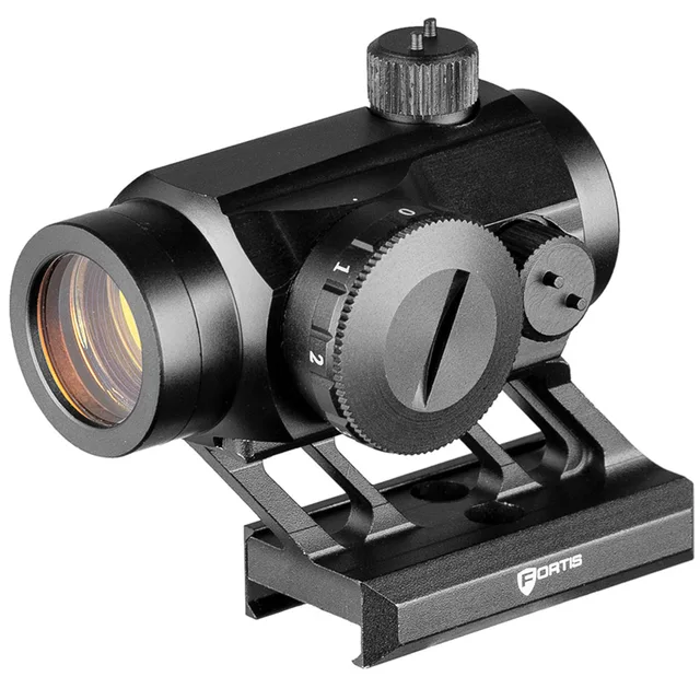 Docter Optics Tactics 1x20 Red Dot Sight Scope 20mm Rail 20mm Mount Red ...