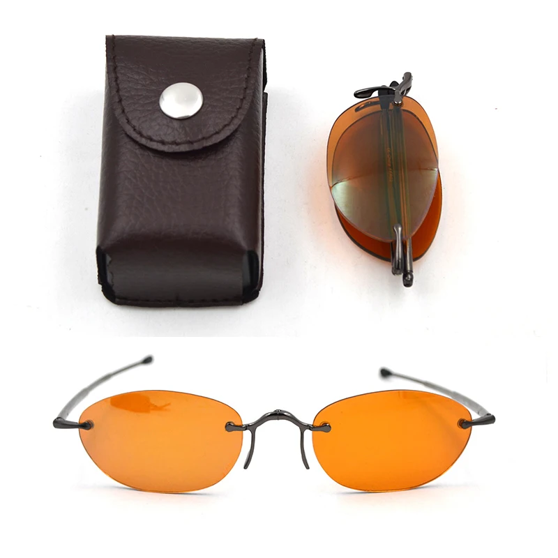 Women-Folding-Sunglasses-Flexible-Men-Foldable-Spectacles-Rimless-Gafas ...