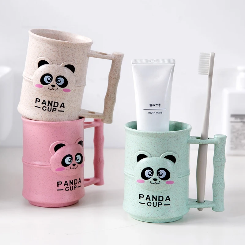 Wheat tooth wash cup creative toothbrush mug Home toothpaste drinking ...