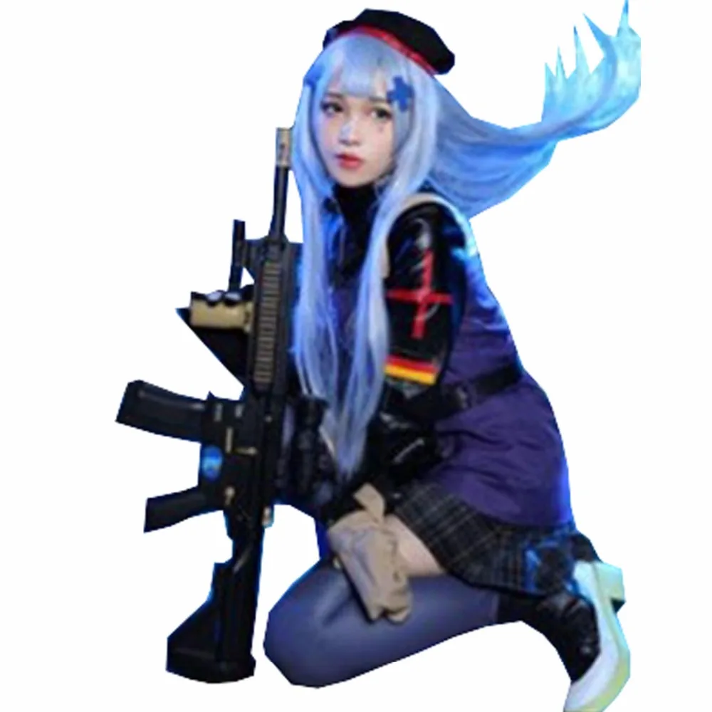 2018 Girls Frontline Game cosplay Halloween party HK416 cos Unisex ...
