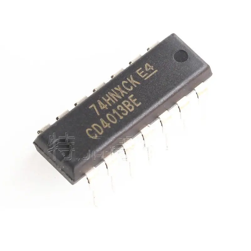 10 Pcs Cd4013be Integrated Circuit Dual D-type Flip Flop Dip-14 Module ...