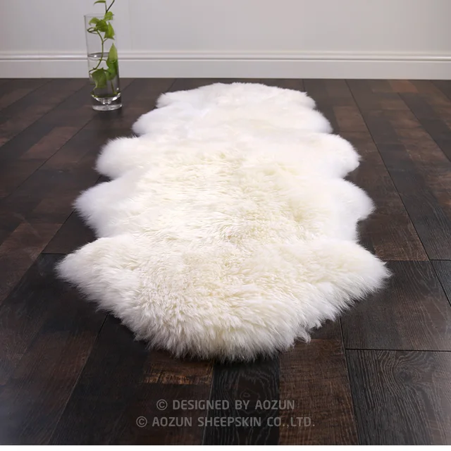 Sheepskin Wool Area Rugs | Single Pelt Sheepskin Rug | Carpet Sheepskin ...