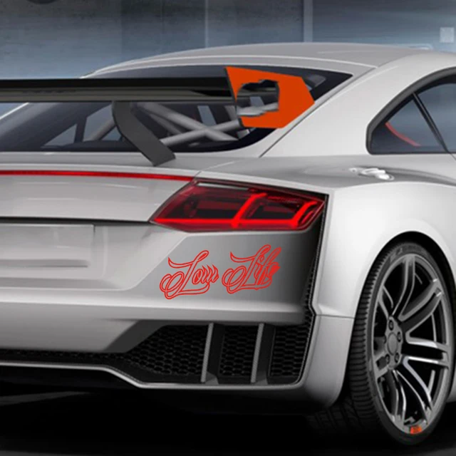 LOW LIFE Sticker LowLife JDM Truck Window Lowered Car Decal - SHOP THE ...