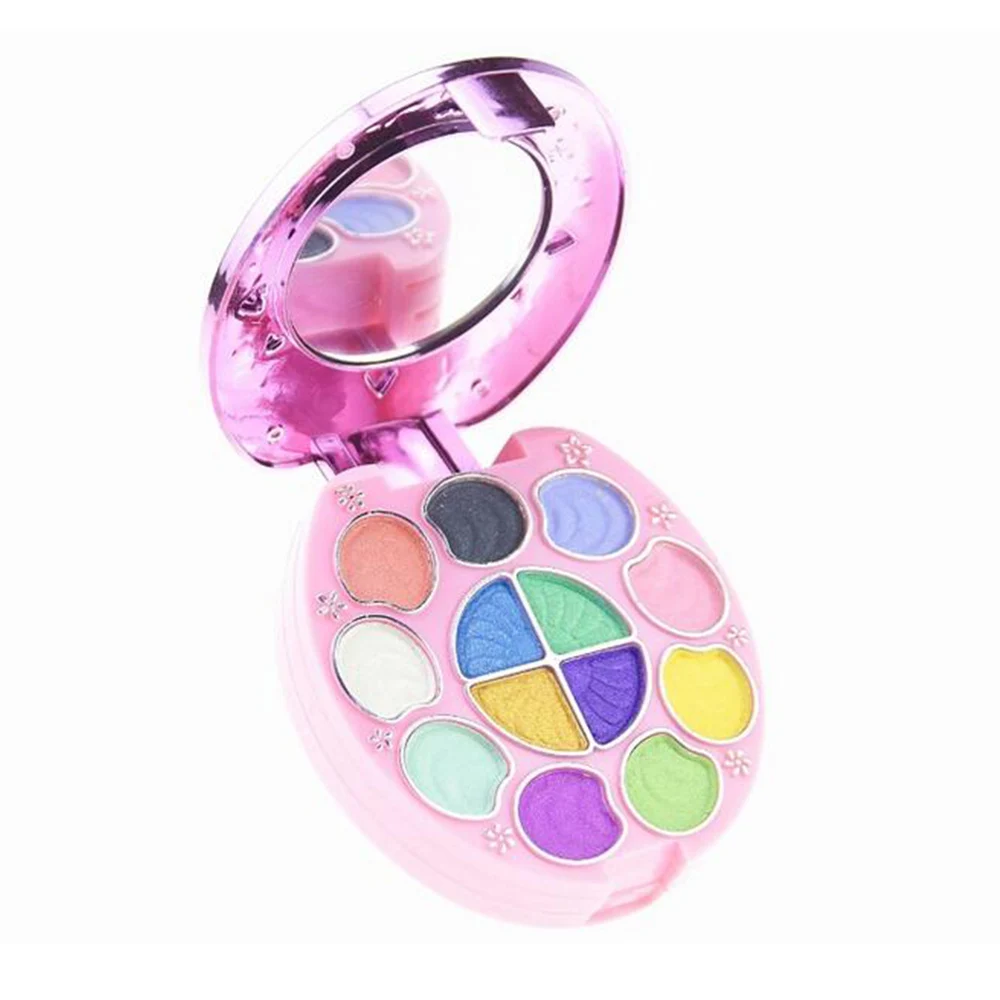 Portable 21 colors primer Makeup eye shadow palette set Small Cute Kids ...