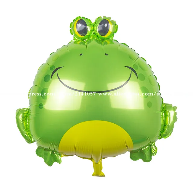 10pcs/lot 65*62cm new Inflatable animal Frog balloons foil balloon ...