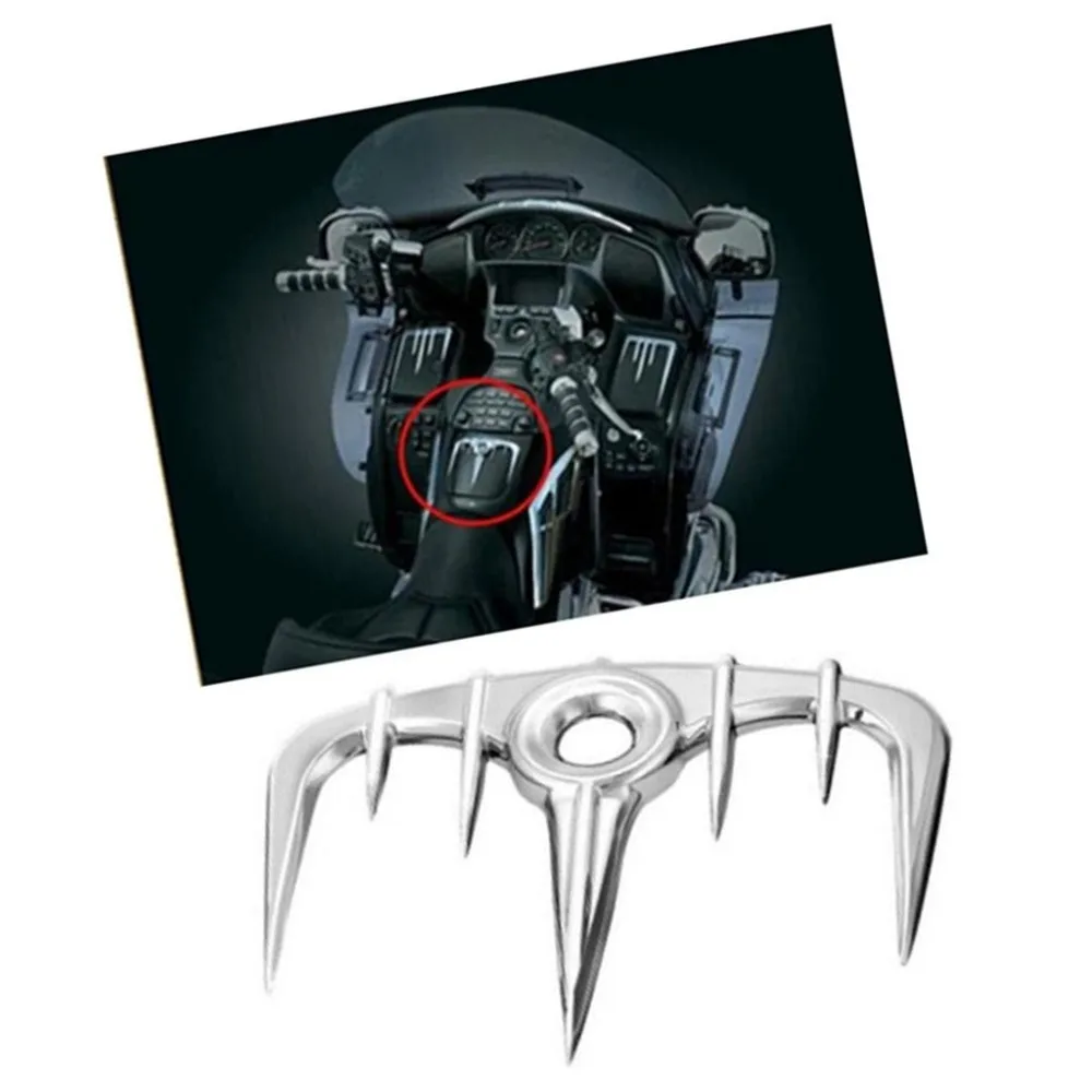 Motorcycle Chrome Plastic Fairing Gas Tank Door Trim For Honda Goldwing ...