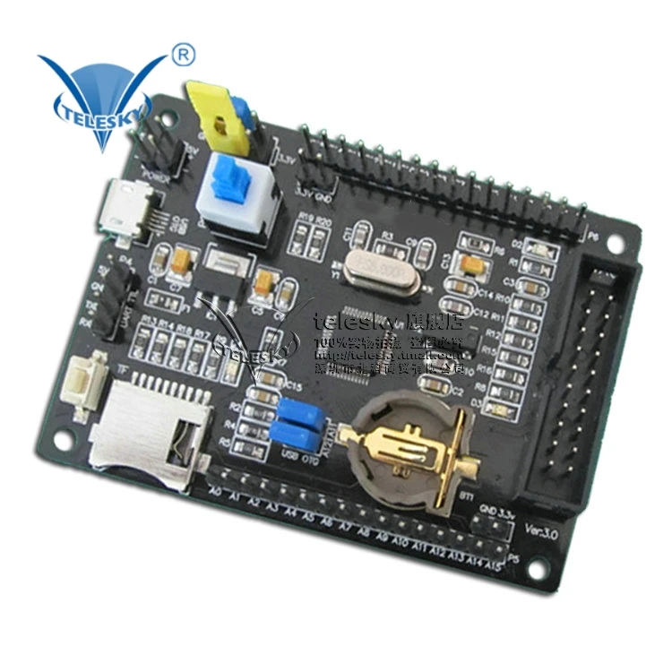 100% novo origina STM32 placa de desenvolvimento STM32F103C8T6 placa de ...