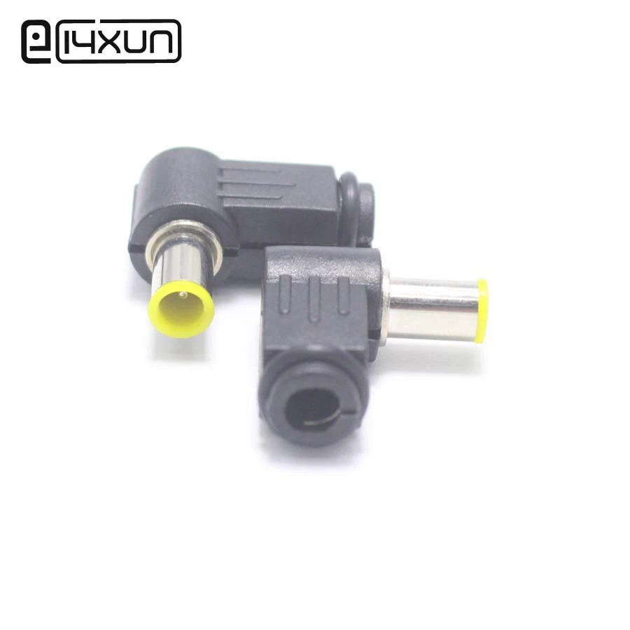 1pcs 6.5*4.4mm Dc Power Plug 6..5x4.4 Mm L-shaped Male 90 Right Angle ...