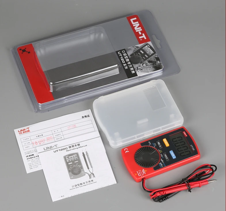 UNI-T UT120A UT120B UT120C Pocket Size Digital Multimeter - buy at the ...