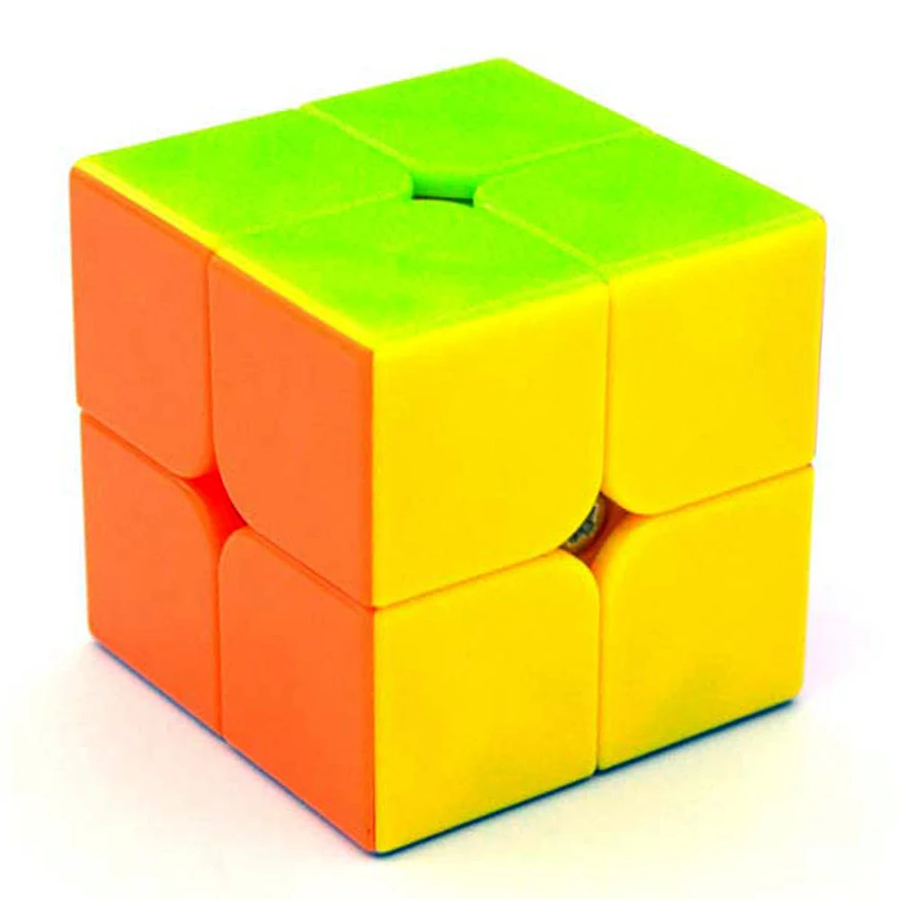 Two layer Ultra smooth 2x2 YJ's Speed Magic Cube YongJun YuPo 2*2*2 ...