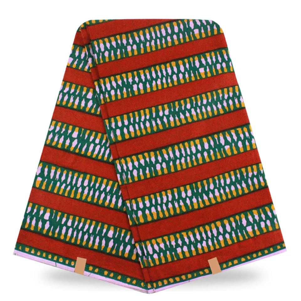 Red African Kanga Khanga Sarong/Beach Wear 100% Cotton Fabric For ...
