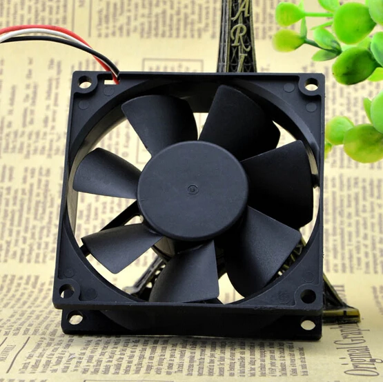 The original 80*80*25 12V 0.25A CPU power supply chassis ultra quiet ...