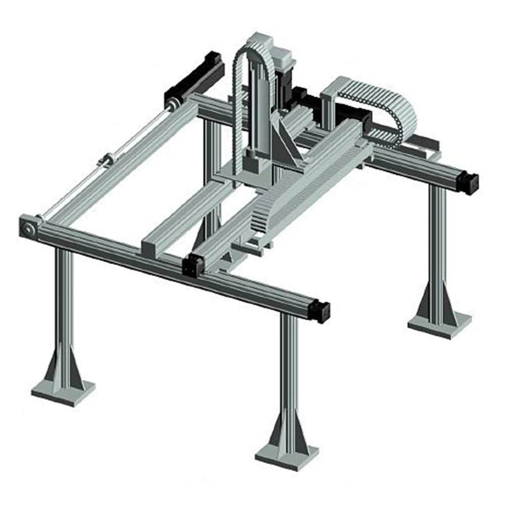 Umot Cartesian Robot Otomatis Menempatkan dan Memilih Gantry 3 Sumbu ...