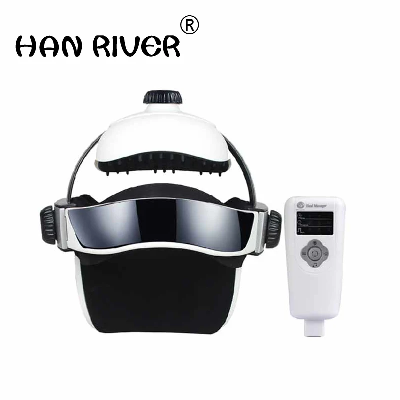 Head Massage Device Electric Head Eye Massage Instrument One Piece Scalp Massage Machine Body