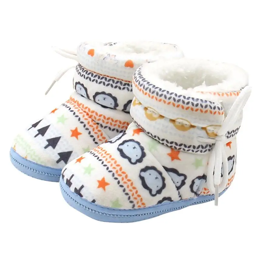 Baby Boots 2017 Fashion Toddler Infant Newborn Baby Print Boots Soft ...