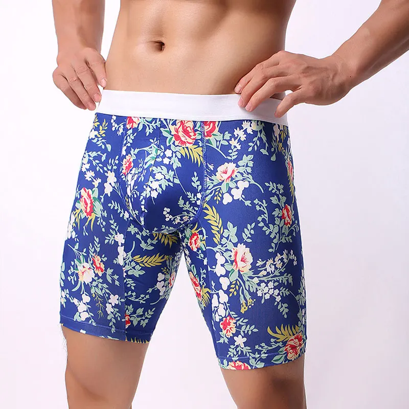 Sexy Men Plus Size Fruit Print Smooth Solid Big U Convex Pouch Half ...