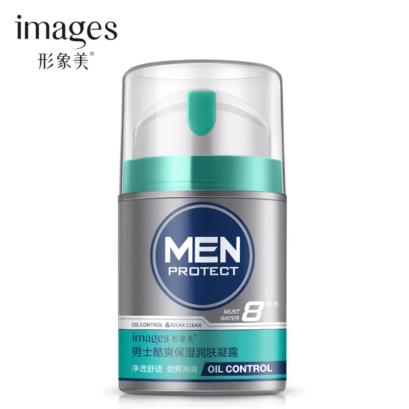 Images Man Gel Moisturizing Cream Refreshing Oil Control Shrink Pore ...